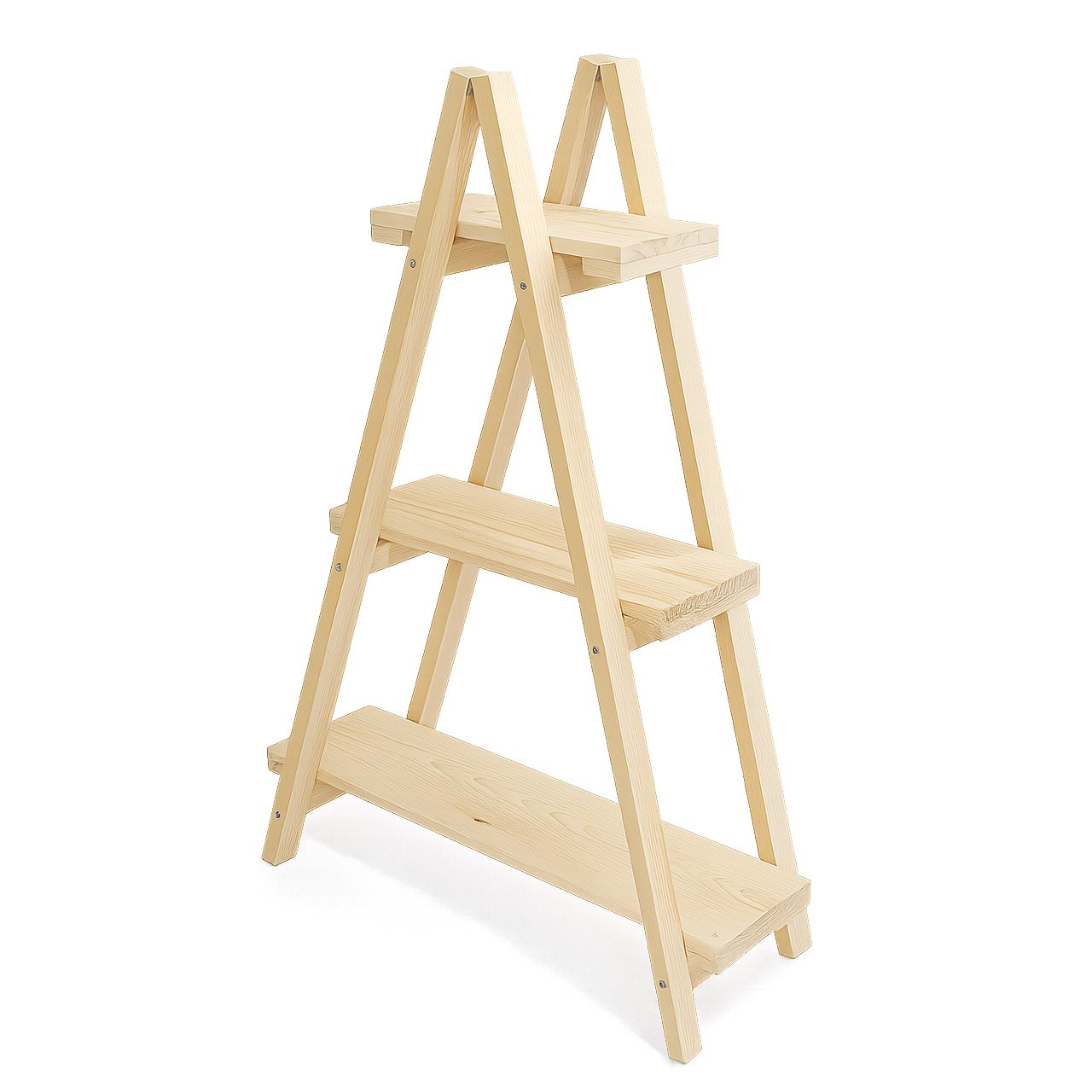 Exhibition Pyramid Display Rack – 3 Level - Krayog